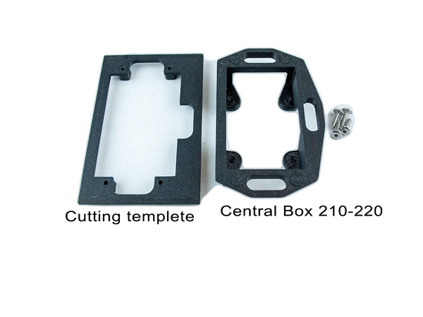 Central Box 210-220 Flush mounting accessories - www.AeroPanda.com