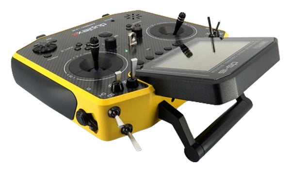 Jeti Duplex DS-16 G2 Carbon YELLOW 2.4GHz/900MHz w/Rx R10, Aluminum Tx ...