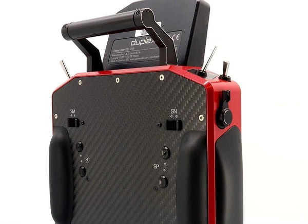 Jeti Duplex DS-24G2 2.4GHz/900MHz NG Carbon Line RUBY LACQUER w/REX 12 ...