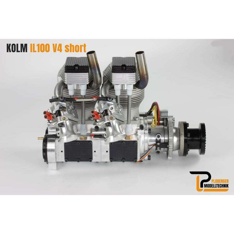 IL100 V4 inline engine 2 cylinder - www.AeroPanda.com