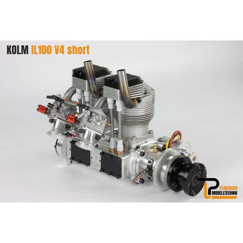IL100 V4 inline engine 2 cylinder - www.AeroPanda.com