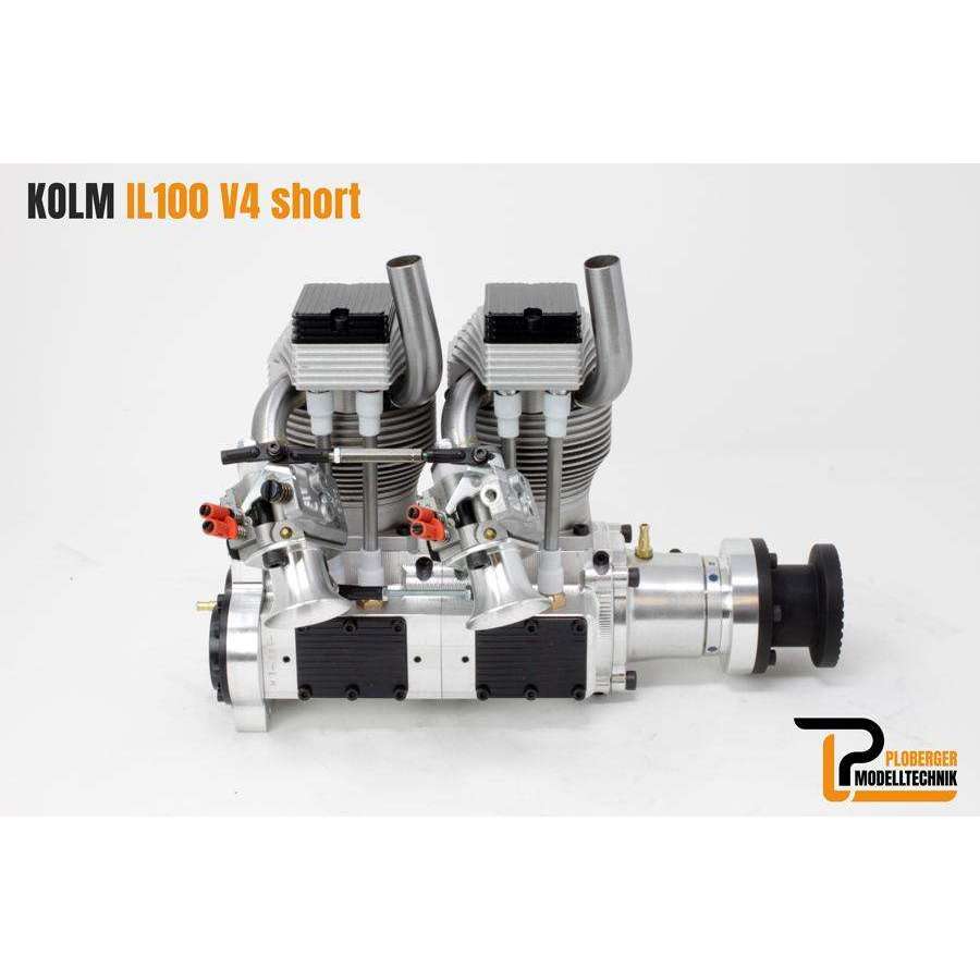 IL100 V4 inline engine 2 cylinder - www.AeroPanda.com