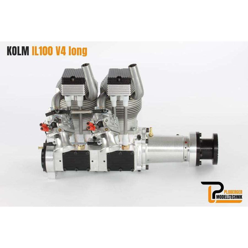 IL100 V4 inline engine 2 cylinder - www.AeroPanda.com