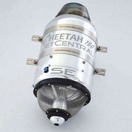 JetCentral Cheetah 160 SE Turbine Engine, 36 lbs Thrust - www.AeroPanda.com
