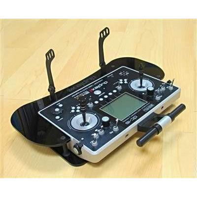 Jeti Transmitter Tray DC Lite Black w/Brackets - www.AeroPanda.com