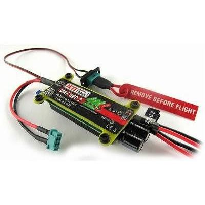 Jeti Voltage Regulator MAX BEC 2 5-6V/20A - www.AeroPanda.com